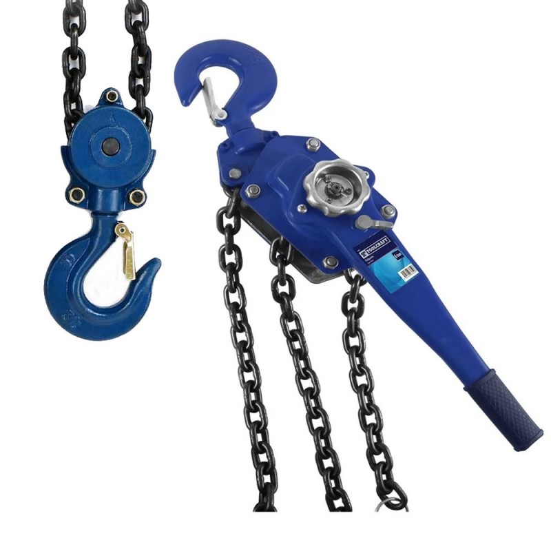 Tecle con Cadena 3M X 1Ton 16824 Truper