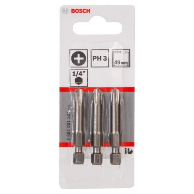 Punta philllips Ph2 x 25mm 5unid Impact GOLD10x B-28357