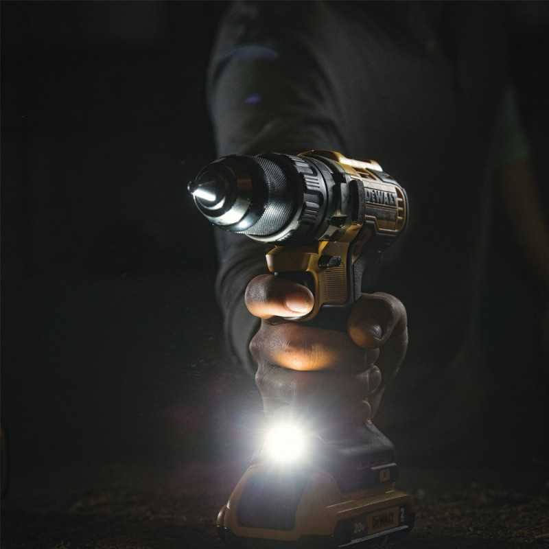 Taladro Percutor 1/2" 20V XR Inc 2 Bat y Carg Dewalt DCD796D2-B2