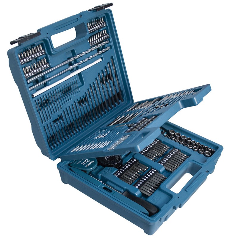 Set de brocas y puntas (METAL, MAMPOSTERIA Y MADERA) 212Pcs