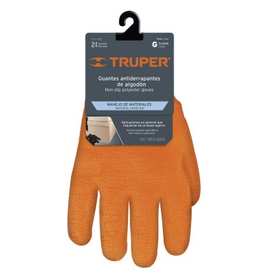 Guante De Tela Recubierto D/Hule 14248 Truper