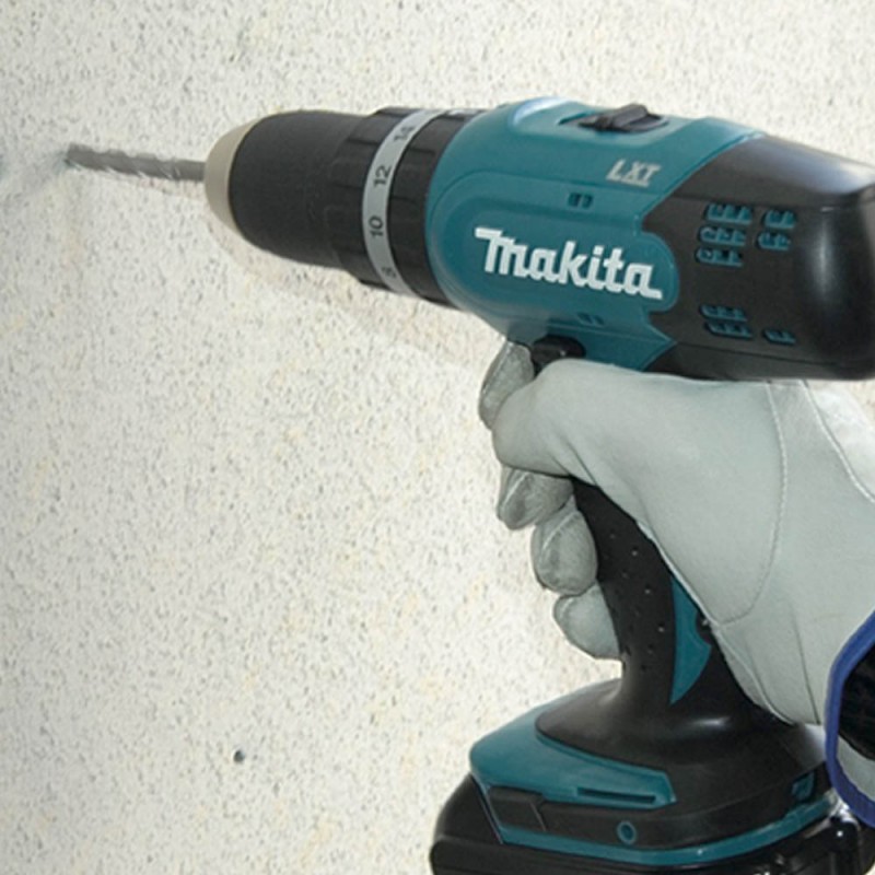 Taladro Percutor 1/2" 18V LXT 42 Nm 2 Bat 1.5 Ah Makita DHP453SYE