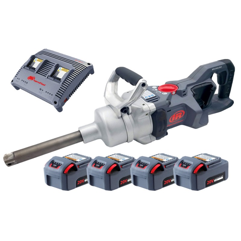 Llave de Impacto 1" 20V Brushless 4 Bat Ingersoll Rand W9691-K4E