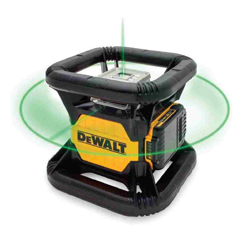 Nivel Láser Rotatorio 20 V Luz Verde 610 Mts Dewalt DW079LG
