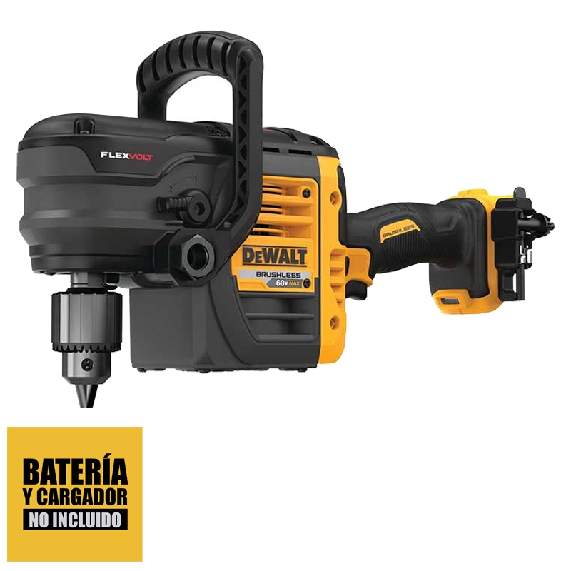 Taladro Atornillador Angular 1/2" 60V Flexvolt Baretool Dewalt DCD460B