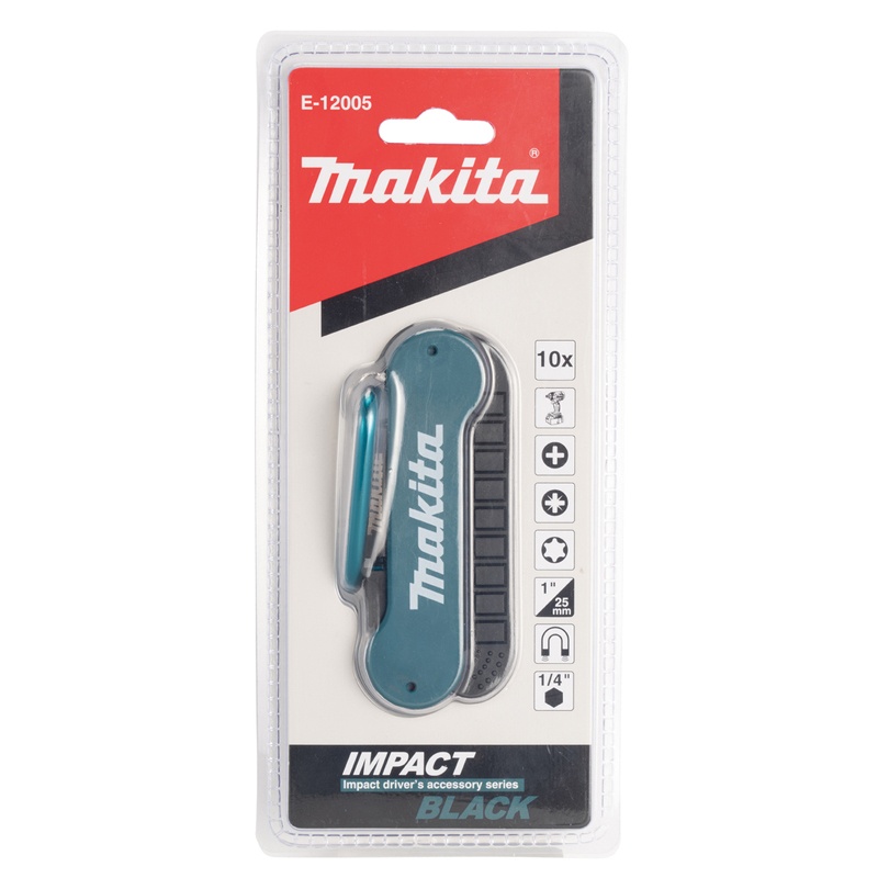 Set de Puntas 10 piezas + Porta Punta Magnetico Makita E-12005