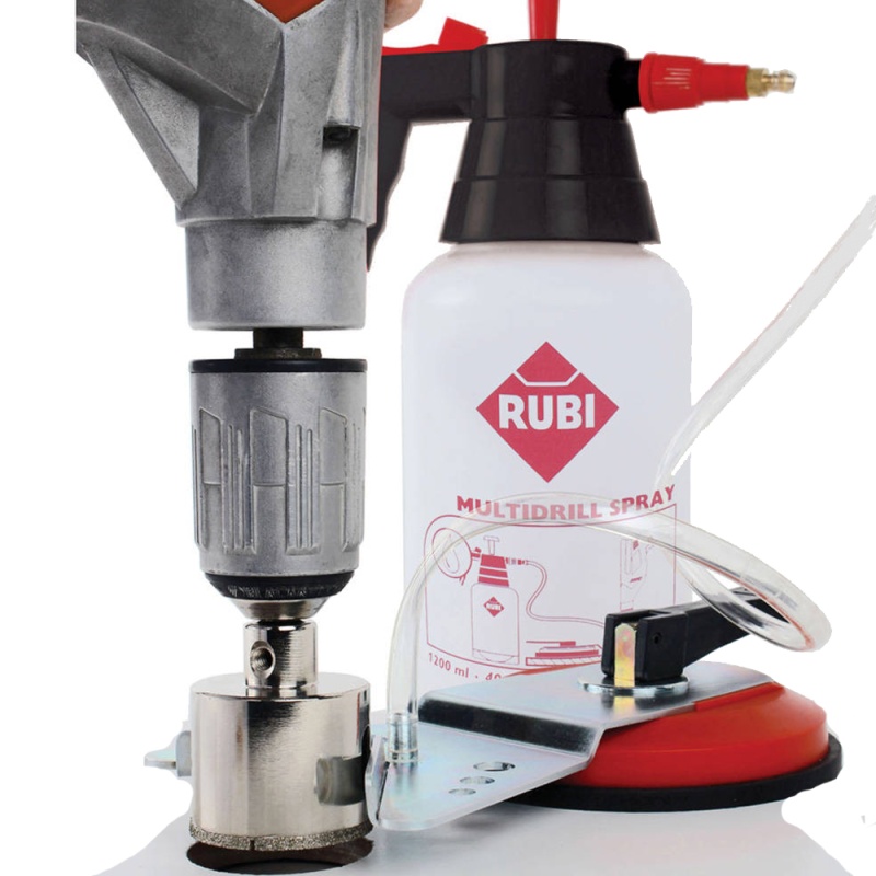 Kit Easy Gres Broca Diamantada + Guía + Depósito Rubi 610003009