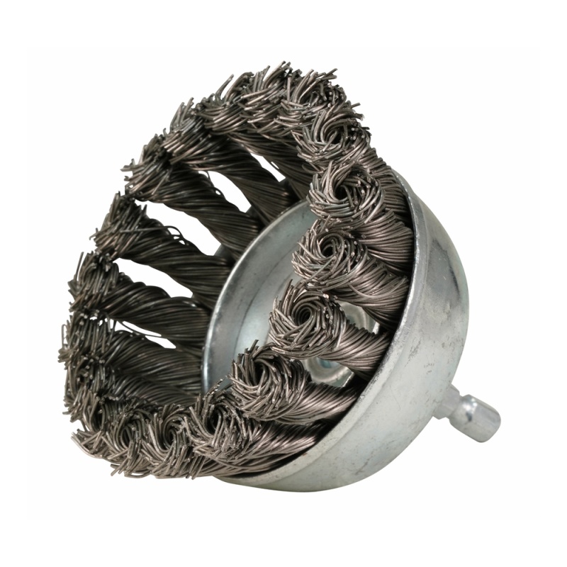 Carda Copa 1/4" Hexagonal x 75 mm Trenzada Inox Makita D-76700