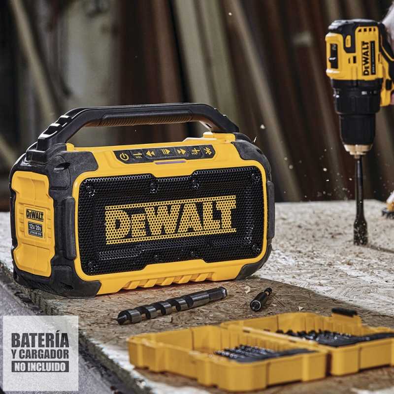 Parlante Altavoz 12V Max / 20V Max con Bluetooth Dewalt DCR010
