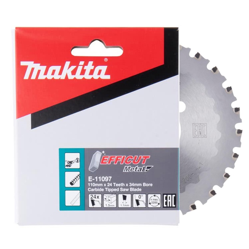 Disco para Cortar Varillas 4 1/2" 24 Dientes Makita E-11097