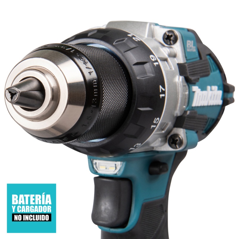 Taladro Percutor 1/2" 18V LXT BL Baretool Makita DHP489Z