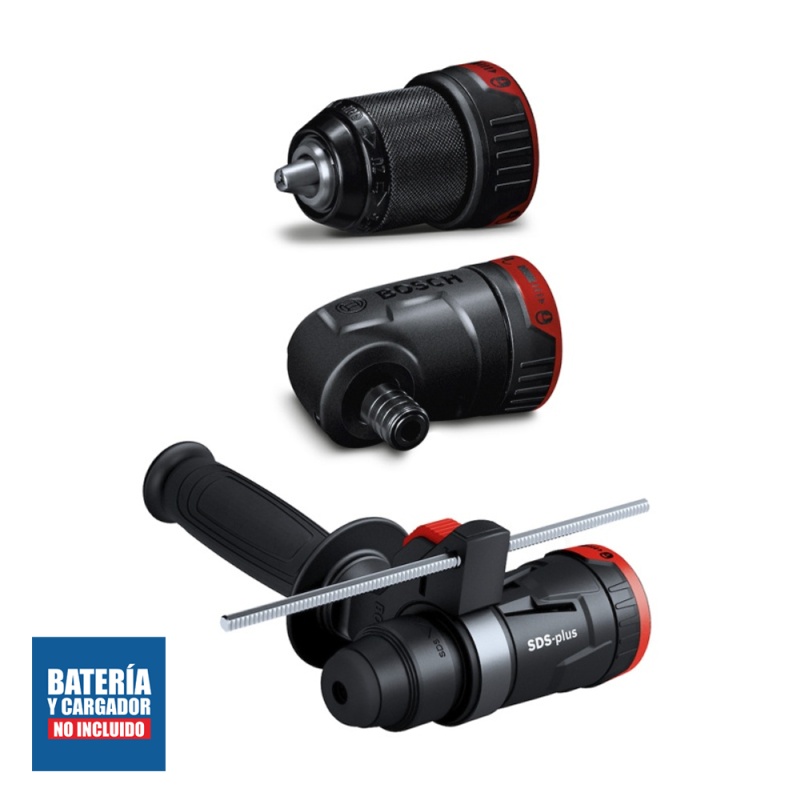 Taladro Atornillador 1/2" 18V+2 Bat 2.0 Ah+Carg Bosch 0601.9K6.2E9-000