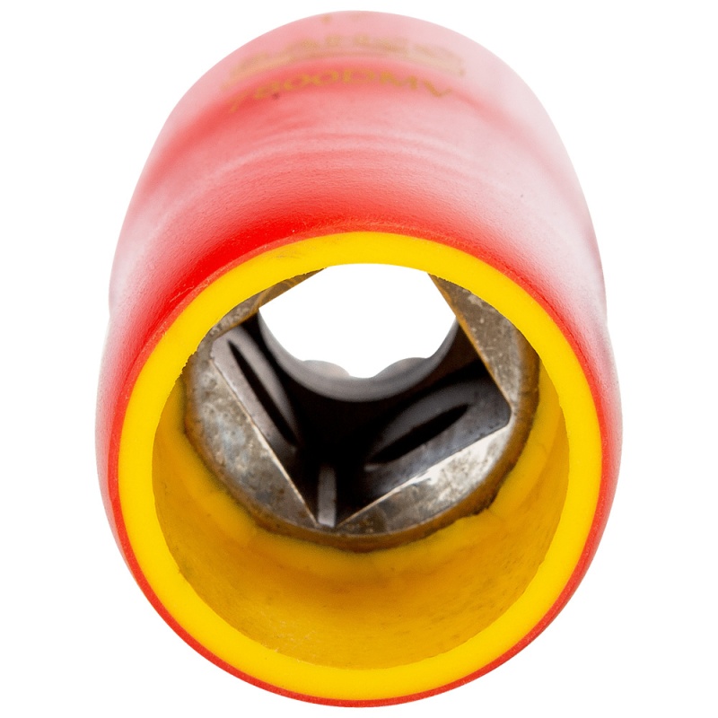 Dado Poligonal Milimétrico 1/2" x 15 mm Corto Bahco 7800DMV-15
