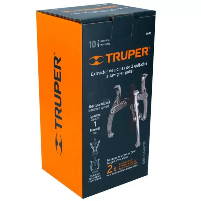 Extractor de Polea 152 mm Truper 14506