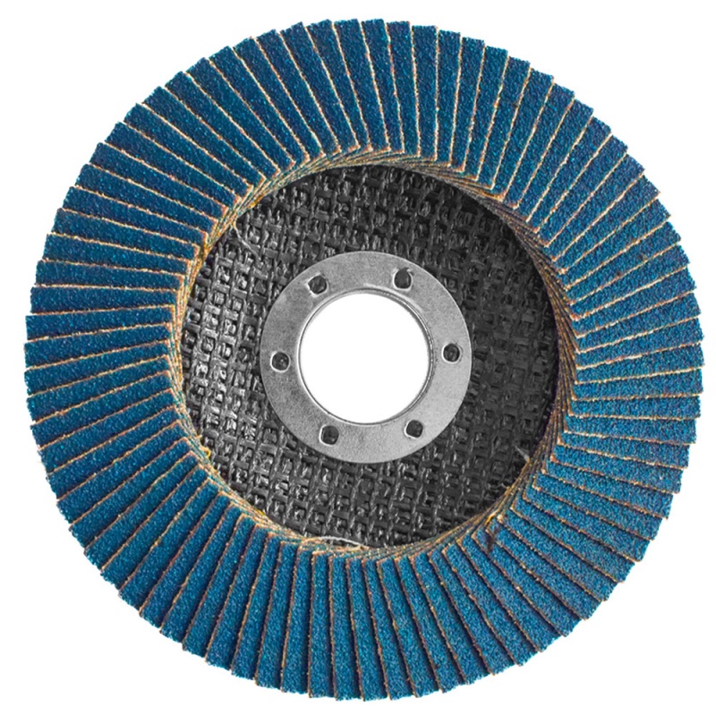 Disco Flap 4 1/2" x 7/8" Grano 80 para Metal y Acero Inoxidable Dewalt ...