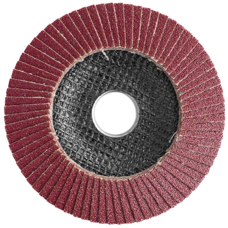 Disco Flap 4 1/2" x 7/8" Grano 120 para Metal Makita D-63460